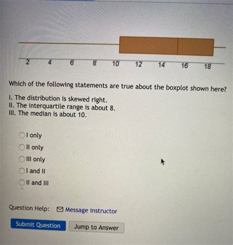 Solved 8 10 12 14 16 18 Which Of The Following Statements