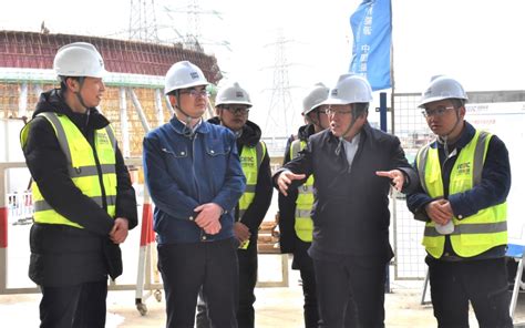 中能建建筑集团有限公司 企业要闻 罗耕能到潘集二期66万项目开展复工复产安全检查