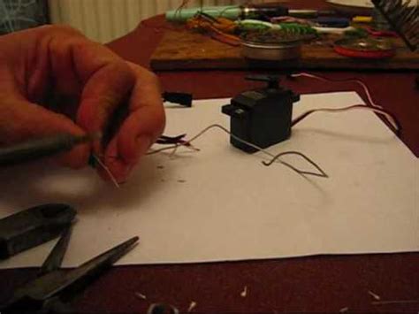 Ultra Simple DIY Servo Exerciser For New Or Crash Recovered Servos