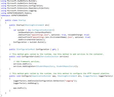 ASP NET Core WEB API And Repository Class CodeProject