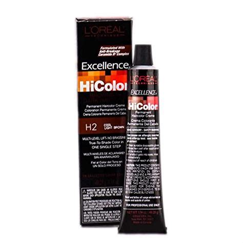 Loreal Excellence Hicolor Permanent Haircolor Creme Cool Light Brown
