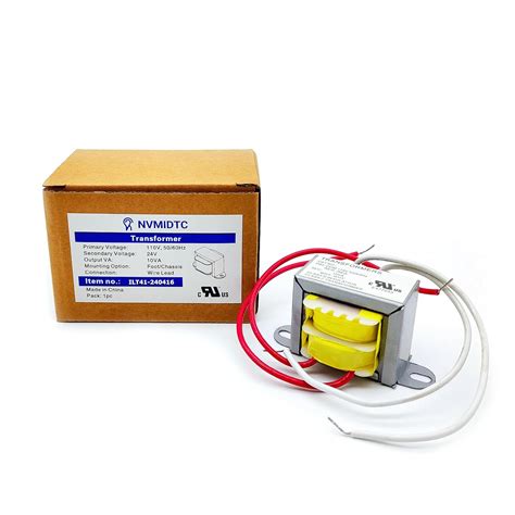 Nvmidtc Transformador De Potencia Acca Entrada 110v 5060hz Salida Ac 24v 10va Transformador
