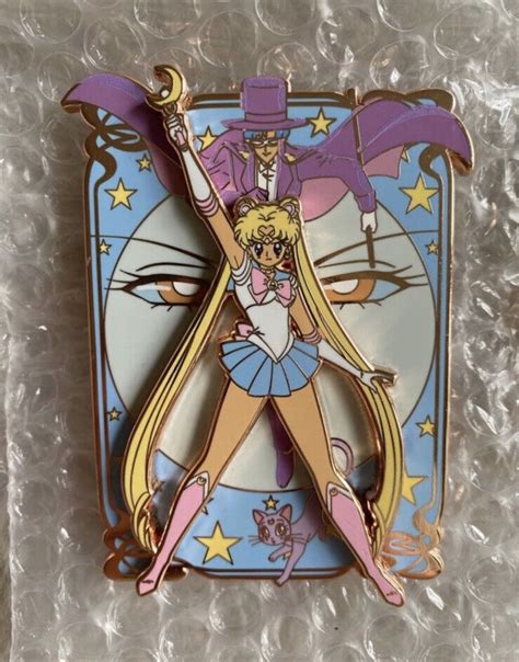 Figpin Sailor Moon Tuxedo Mask Enamel Pin 1302 New Toy Pin