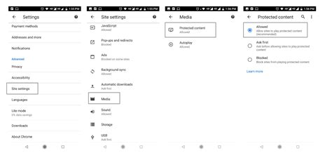 Android Chrome Shows Error Message Devicebrowser Couldnt Play