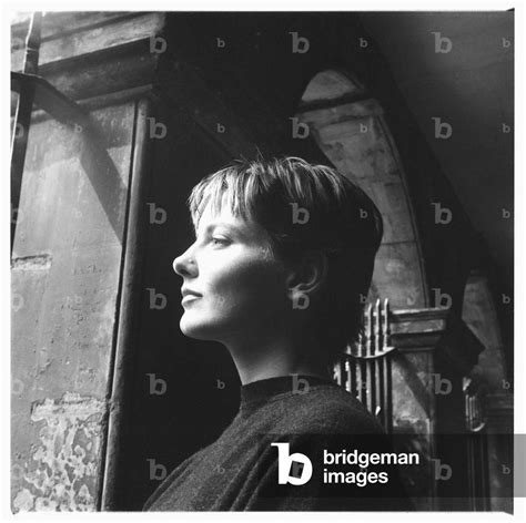 Jacqueline Ellis Portrait Of Actress And First Wife Of Jeffrey Bernard Soho London Mid 1950 S