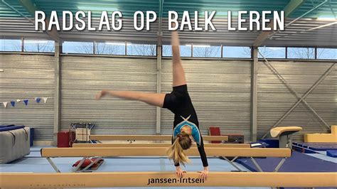 Stapjes Om Radslag Op Balk Te Leren Typisch Turnen YouTube