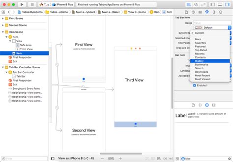 IOS Create A Tabbed Application Ios Tutorial
