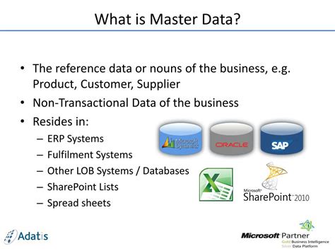 Ppt Business Rules And Sharepoint Workflow With Master Data Services