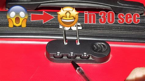 How To Change Away Suitcase Lock At Claude Harrod Blog