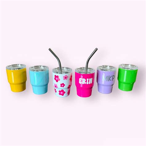 Personalized Shot Glass 2oz Mini Stainless Steel Shot Glass Tumbler