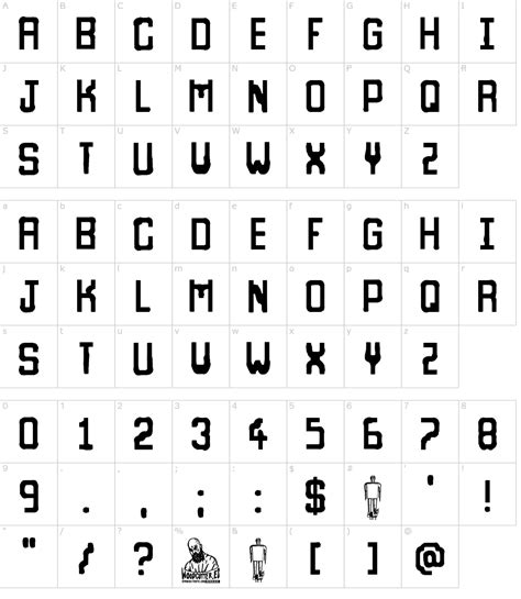 White Robot Font Download