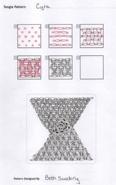 How To Draw CYRA TanglePatterns Com