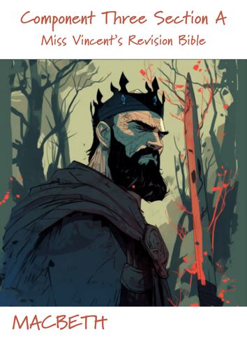 Eduqas Gcse C3 Macbeth Revision Booklet With Practice Papers Teaching