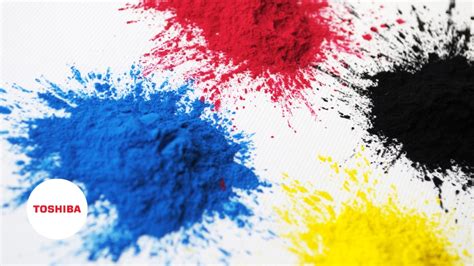 Industrial screening equipment for toner powder at Toshiba