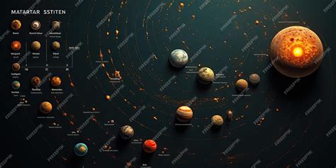 Premium Photo The Martian Solar System The Fourth Planet In Our Solar