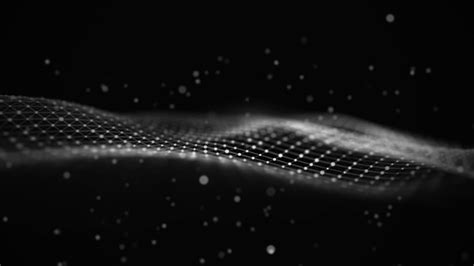 データ技術の図未来の抽象的な背景ドットと暗い背景に線を結ぶと波粒子の波 3dのベクターアート素材や画像を多数ご用意 3d つながり