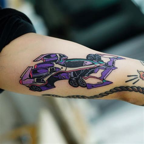 Space Car By Puff Channel Tattoogrid Net