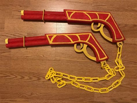 RWBY Sun Wukong Gunchucks Cosplay Prop Etsy