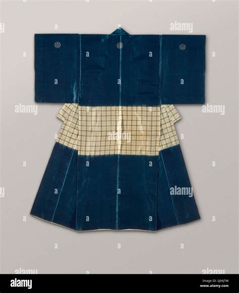 Samurai Class Mans Formal Inner Robe Buke Noshime Kosode Japan