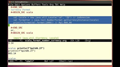 Scala Tutorial Formatting Numbers And Currency Youtube