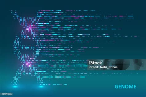 Visualisasi Data Genomik Besar Ilustrasi Stok Unduh Gambar Sekarang