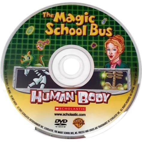 The Magic School Bus Human Body Dvd 2005 Disc Only Dvds And Blu Ray Discs