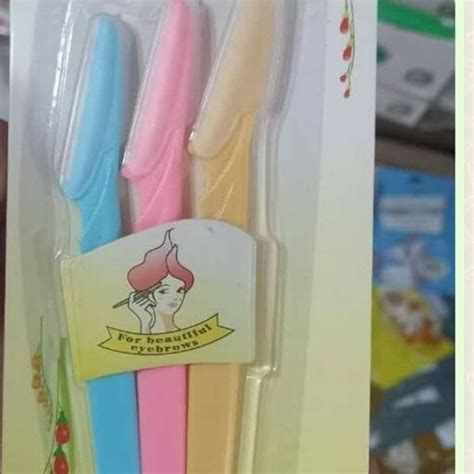 خرید و قیمت تیغ اصلاح ابرو 3 عددی از غرفه جورواجورترین باسلام