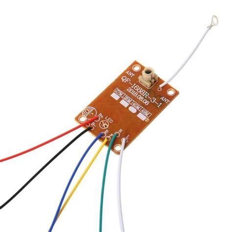 Ch Rc T L Commande Mhz Circuit Pcb Metteur Et Carte R Cepteur Avec Syst Me Radio D Antenne