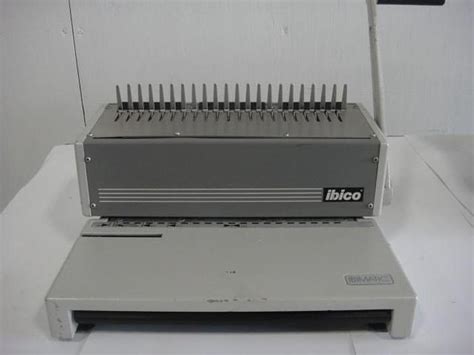 Used Ibico Ibimatic Comb Binding For Sale At Brooks Printing Equipment