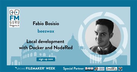 Rome Filemaker® Week Docker Node Red Native Script Transactions And A Chatbot Beezwax Blog
