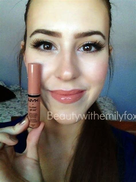 Nyx Butter Glosses Lip Swatch Madeleine Nude Lipstick I Have A