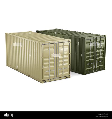 3D Rendering Container Stock Photo Alamy