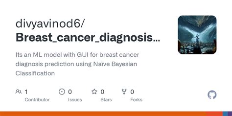 Github Divyavinod Breast Cancer Diagnosis Predictor Its An Ml Model