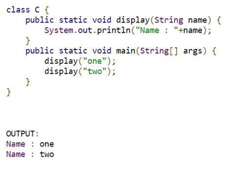 Java Methods And Default Methods