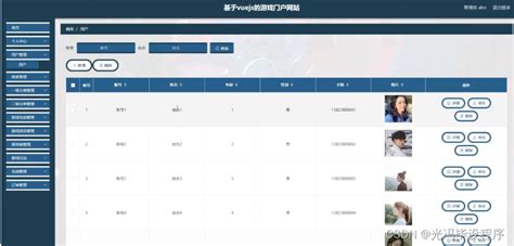 Javaphpnetpython基于vuejs的游戏门户网站【2024年毕设】 Csdn博客