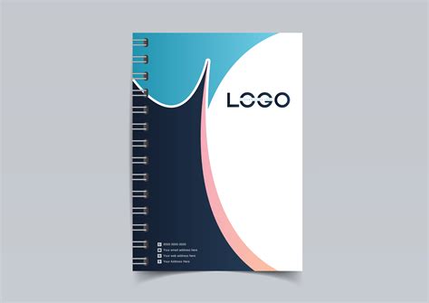 Notebook Cover Design Template Graphic By Ju Design Creative Fabrica