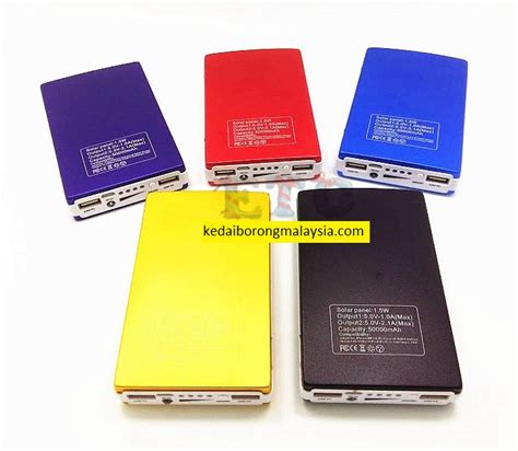 Power Bank Tenaga Solar Mah Kedai Borong Malaysia