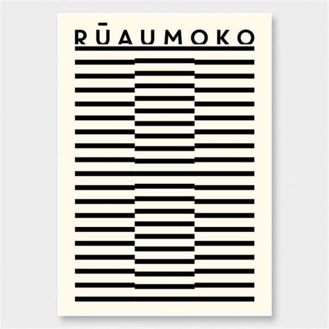 Rūaumoko Art Print By Home Time Endemicworld