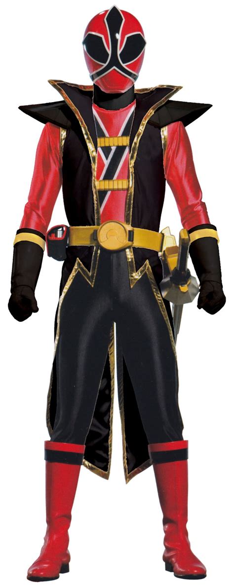 Red Power Ranger Samurai Costume