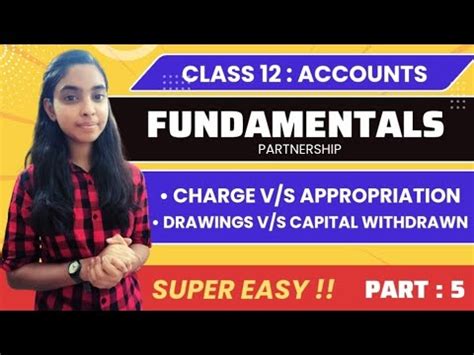 Fundamentals Partnership Class 12 Accounts Part 5 YouTube