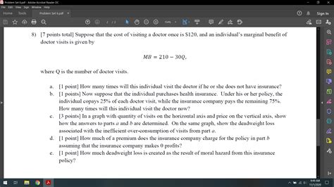 Solved Problem Set Pdf Adobe Acrobat Reader DC File Edit Chegg