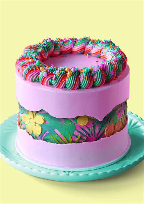 Tropical Fault Line Cake The Scran Line