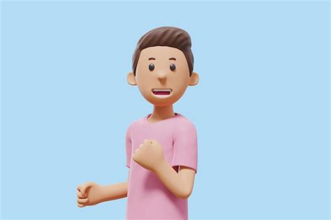 Premium Psd 3d Man 3d Redering 3dillustration
