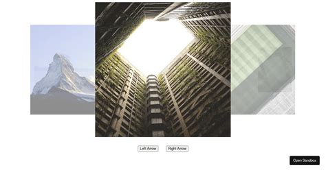 React Spring 3d Carousel Examples Codesandbox