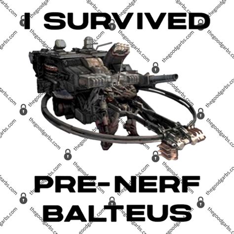 Armoredcore I Survived Pre Nerf Balteus Shirt