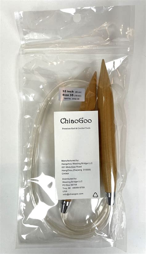 Size Us35 Chiaogoo Circular Knitting Needles Etsy