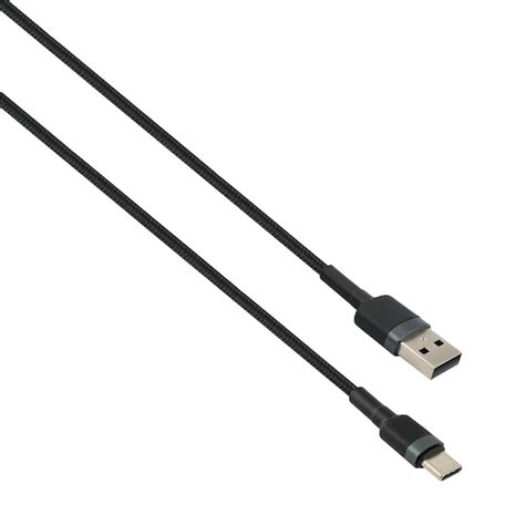 Premium Photo Cable With Usb And Typec Connector Isolated On White Background