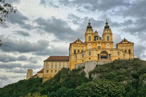 Stift Melk Austria 2024 A Breathtaking View Of Stift Melk From The