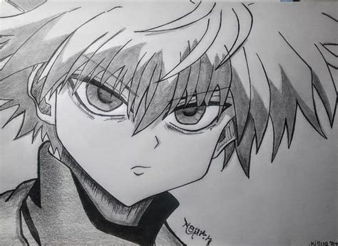 23 Killua Drawing Ideas For Hunter X Hunter Fans Diyscraftsy