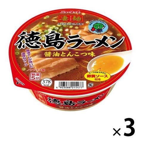 컵 면처 면 토쿠시마 라면 간장 날아 요령 맛 124g 1세트3개 야마다 이 본고장 재팬스토어 일본약 의약품 전문
